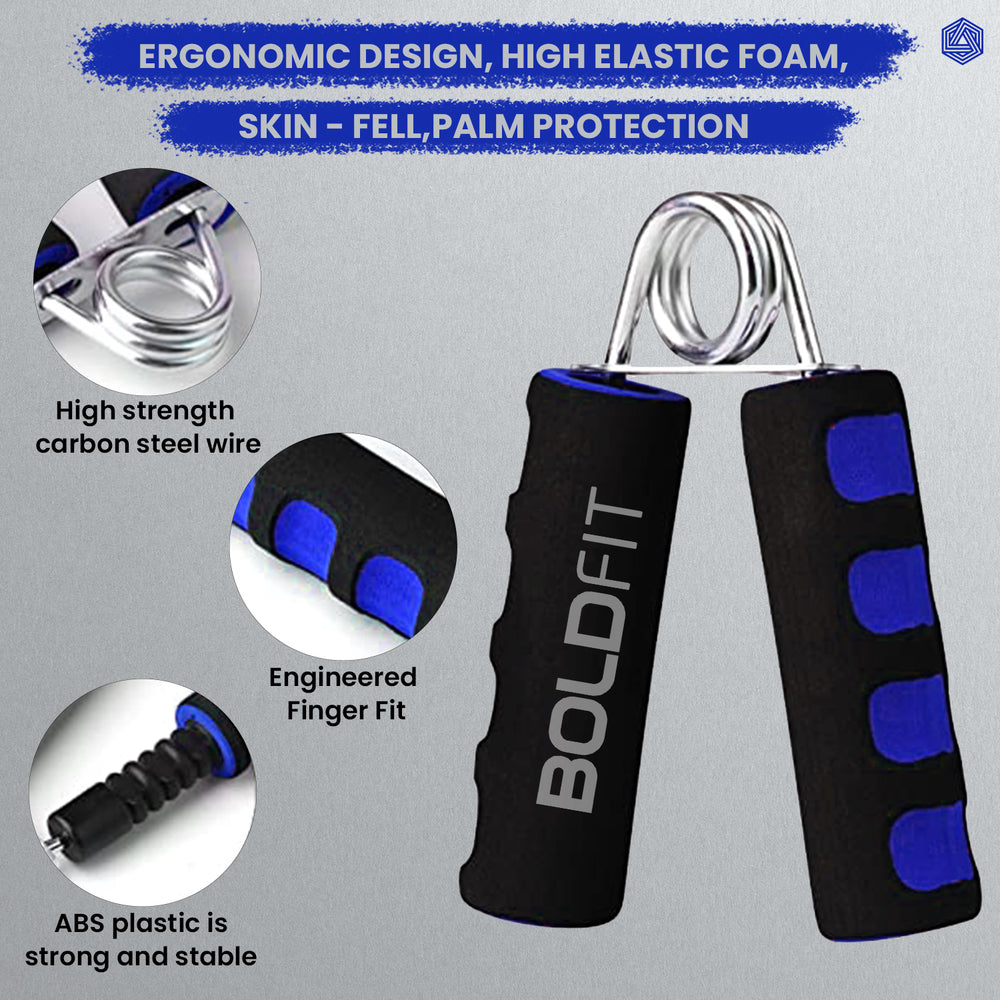 Flex Gripper Blue-Black – Boldfit