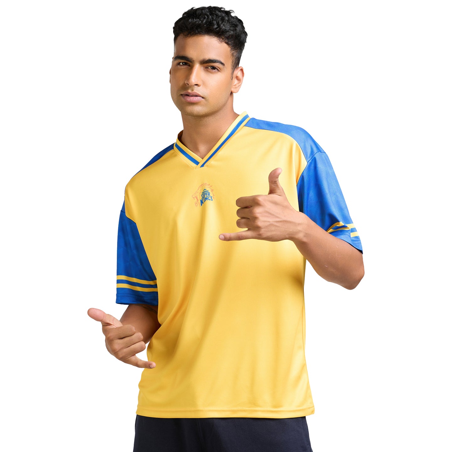 Official CSK Unisex Fan Merch - Yellow/Blue – Boldfit
