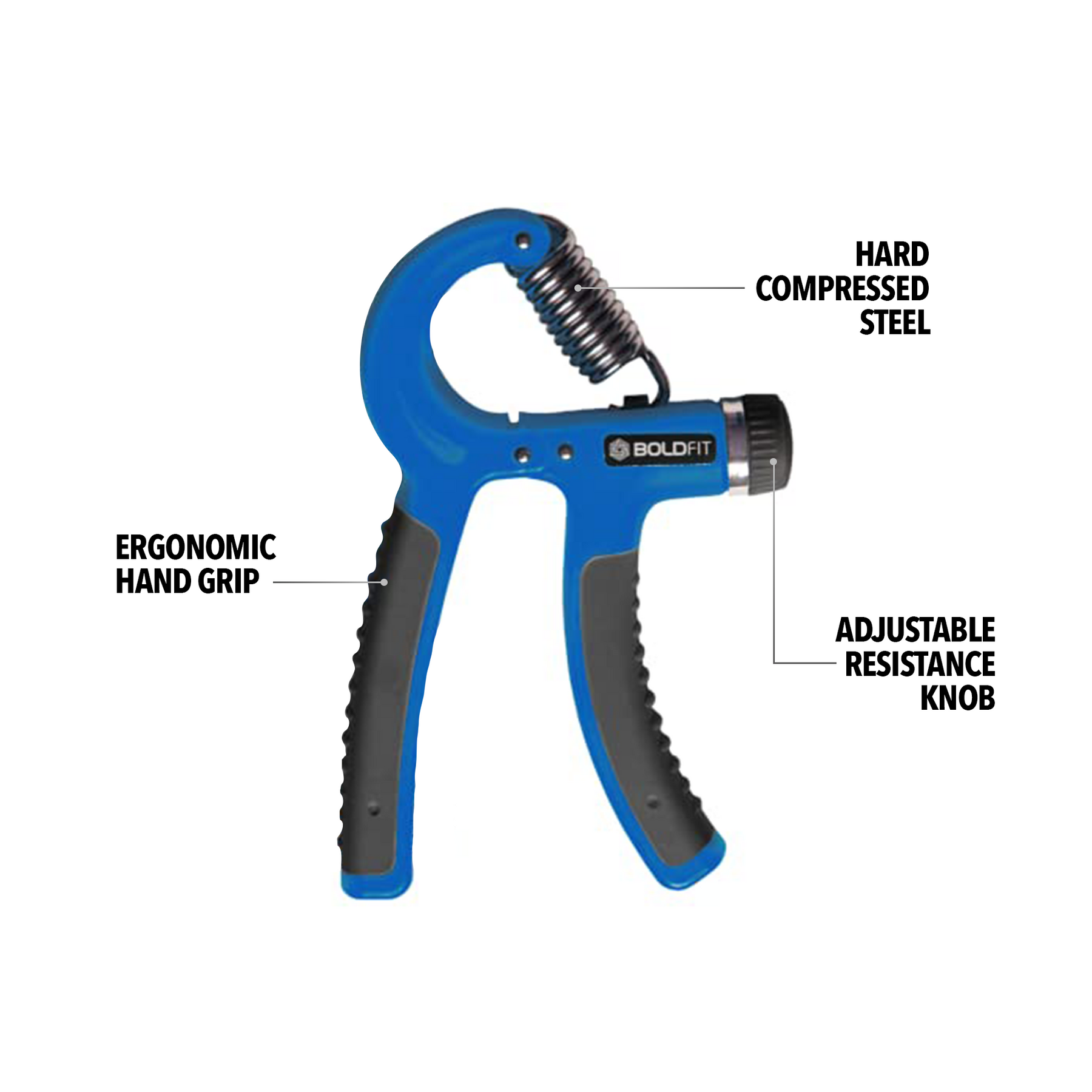 BoldGrip Adjustable Hand Gripper