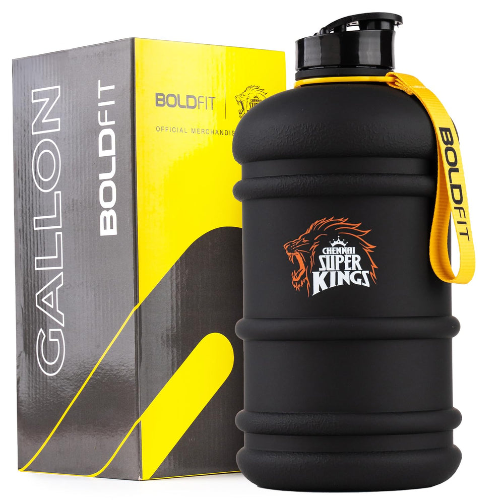 Official CSK Gallon Bottle - 2 Ltr – Boldfit