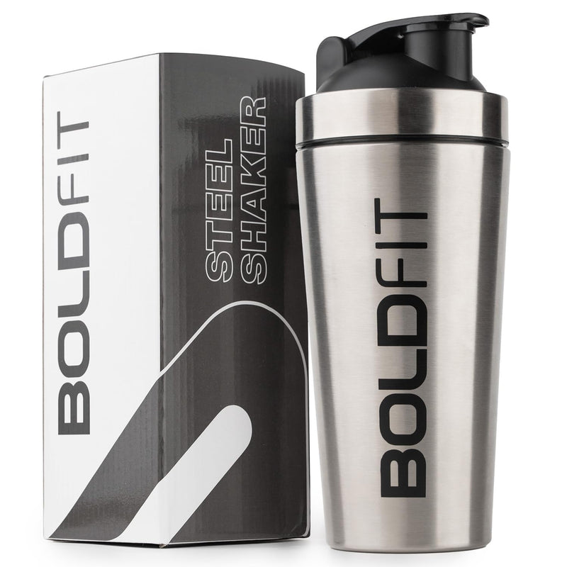 Steel Shaker Bottles for Gym 700ml – Boldfit