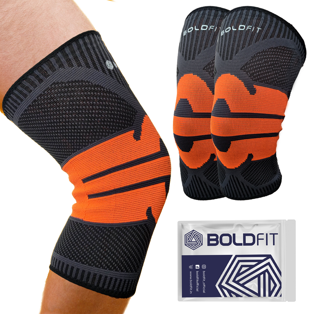 Knee Support Braces - Pair of 1 – Boldfit