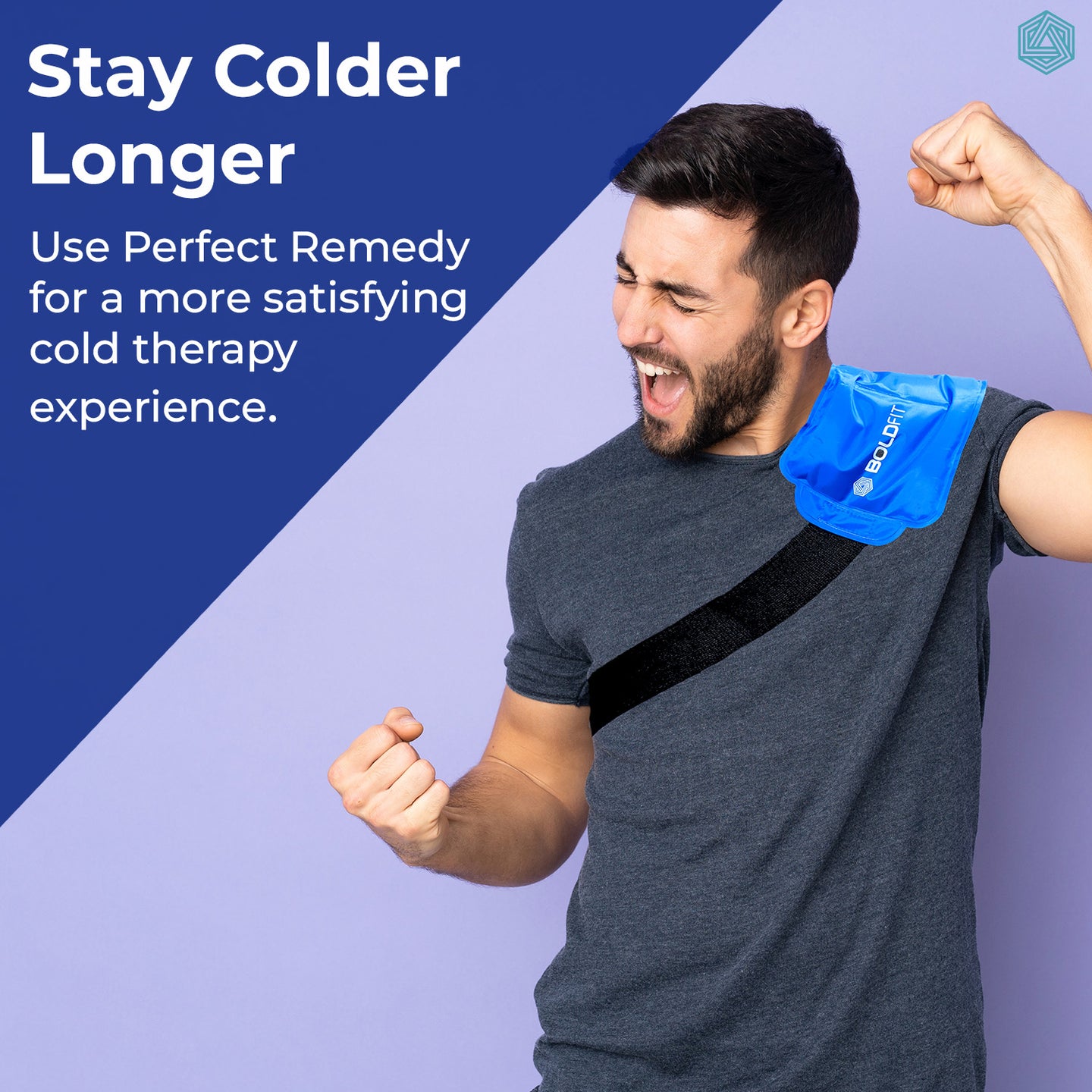 Hot and Cold Ice Pack with Adjustable Strap – Boldfit