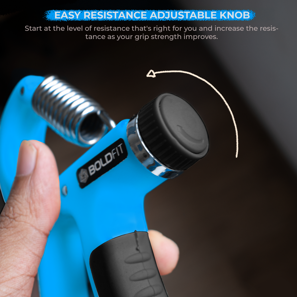 BoldGrip Adjustable Hand Gripper – Boldfit